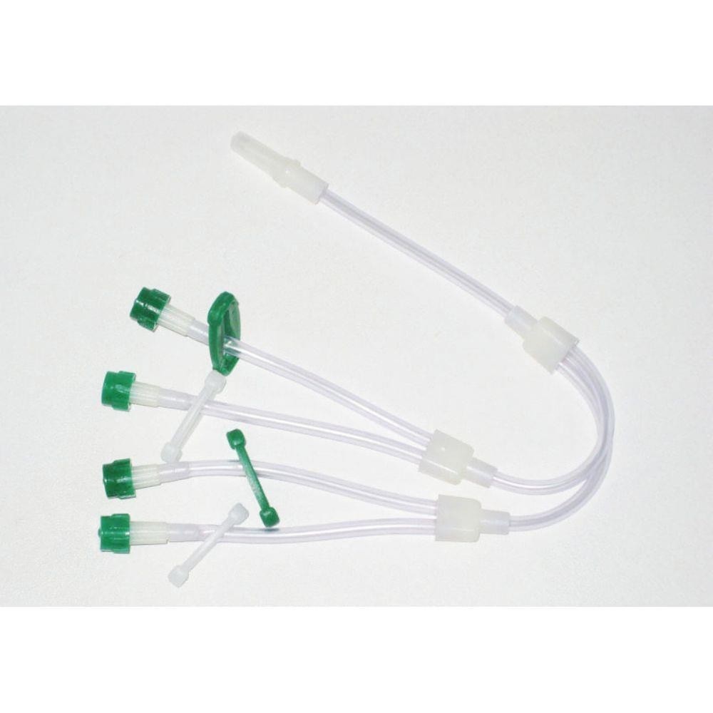 Multivias 4 Vias com Clamp - VITALGOLD | CIRURGICA LUCENA