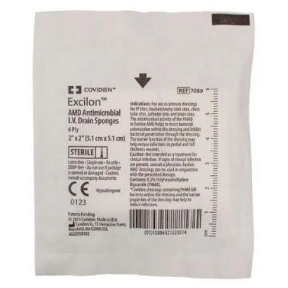 Curativo Excilon Kendall AMD 05x05cm C/2 7089 - COVIDIEN | CIRURGICA LUCENA