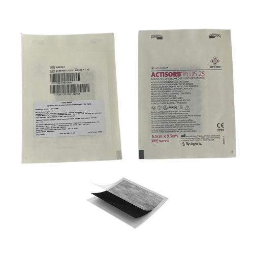 Curativo Actisorb PLUS 25 06,5x09,5cm MAP065 Unidade - SYSTAGENIX ...