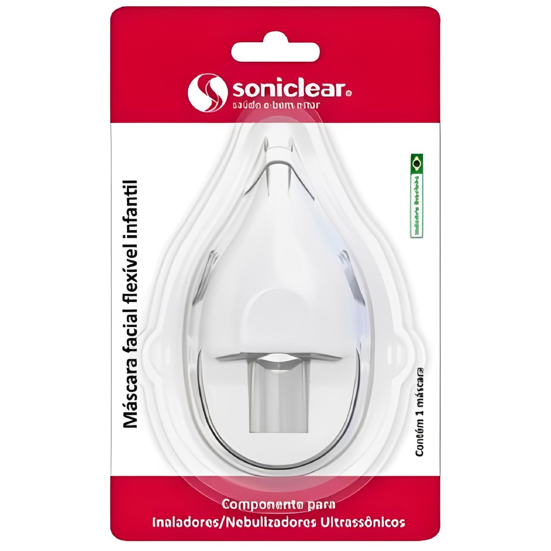 Máscara para Inalador Infantil - SONICLEAR | CIRURGICA LUCENA