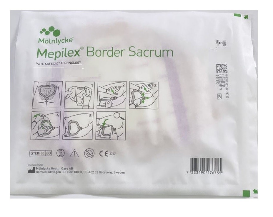 Curativo Mepilex Border Sacrum 16x20 Unidade 282050 - MOLNLYCKE ...