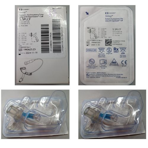 Cânula de Traqueostomia PLCF 5,5 TAPERGUARD C/B LONGA - SHILEY | CIRURGICA LUCENA
