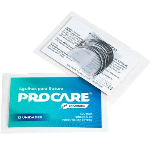 Agulha de Sutura G09 Cortante Triangular 0,9x40 C/12 140 - PROCARE ...
